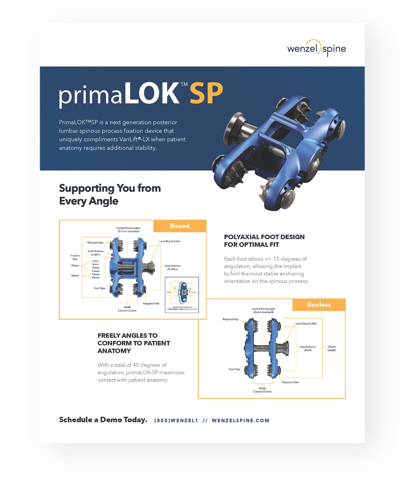 New FDA Clearance Expanding Clinical Indications for primaLOK SP