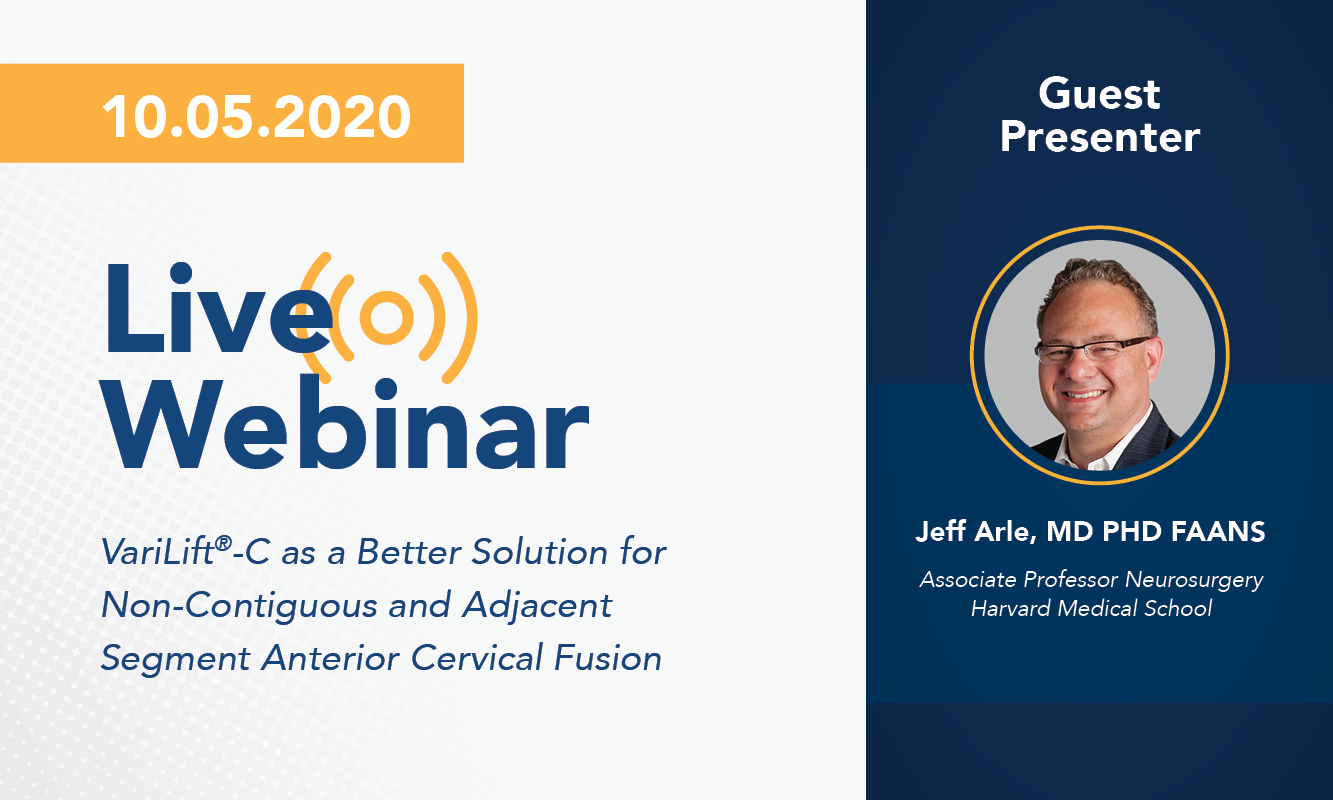 VariLift-C for Non-Contiguous, Adjacent Segment Anterior Cervical Fusion